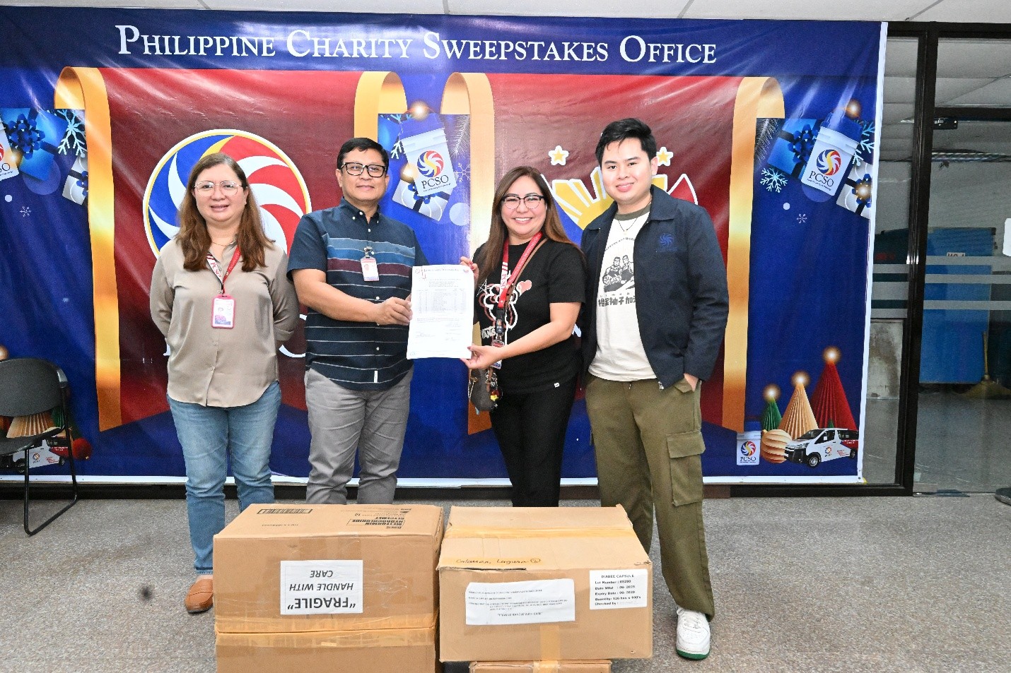 TWO LGUS RECEIVE MEDICINES FROM PCSO - Bitag Multimedia Network