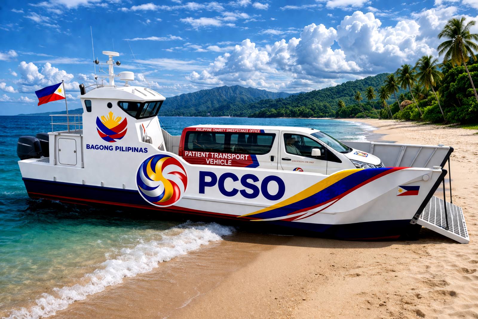 PCSO TO DEPLOY LANDING CRAFT VESSEL TO IMPROVE PATIENT MOBILITY IN ...
